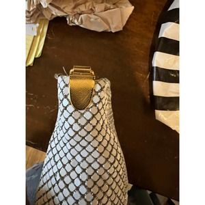 Warren Reed | Bags | Warren Reed Over The Shoulder Black Metal Mesh ...